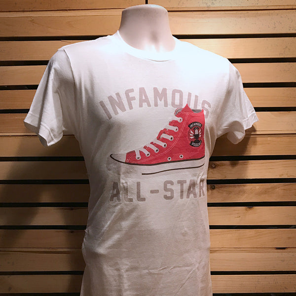Infamous All-Star tee – The Flying Pork Apparel Co.